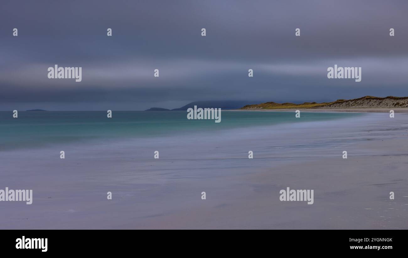 North Beach on the island of Berneray in the Outer Hebrides of Scotland ...