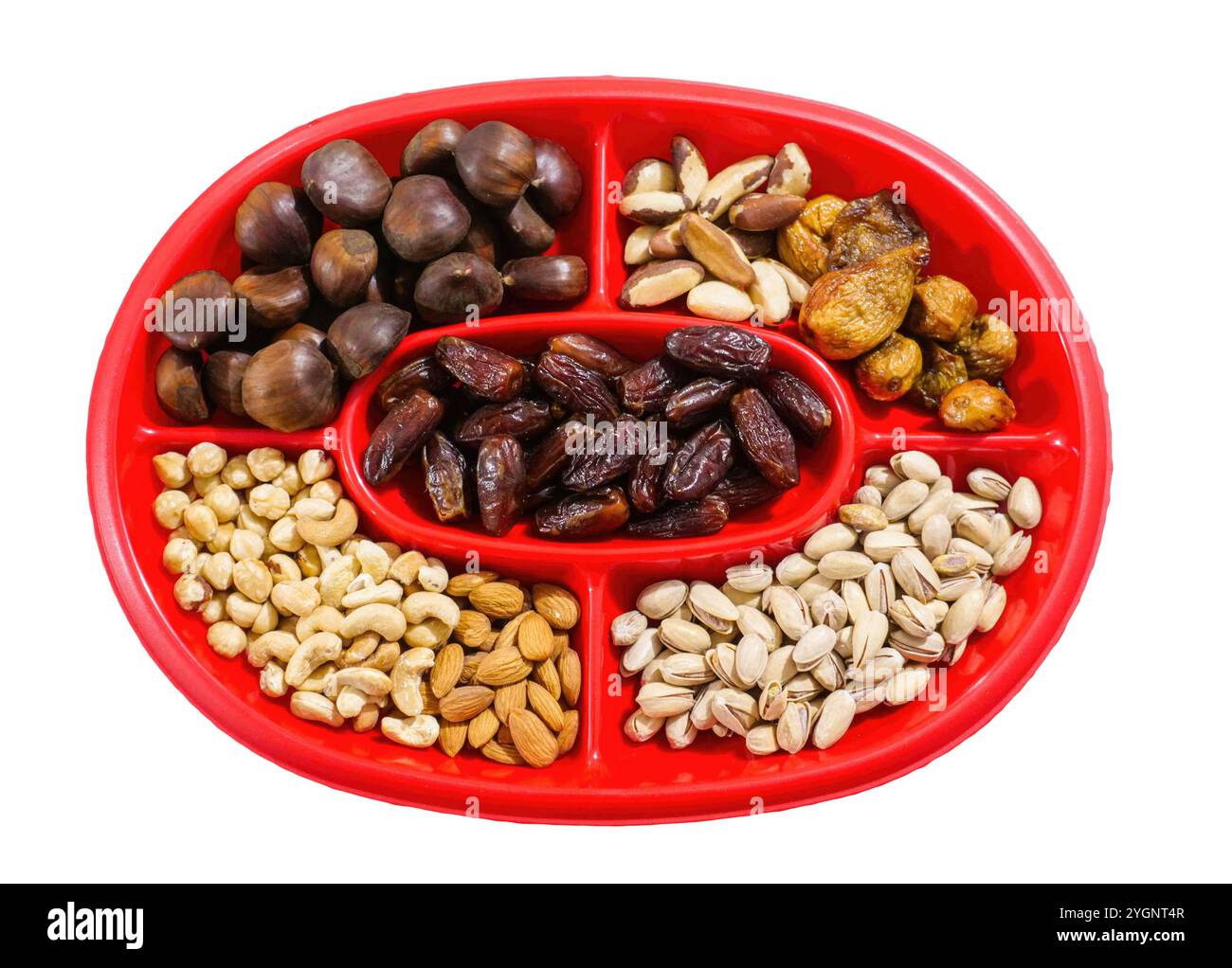 Variety of fruits and nuts Cut Out Stock Images & Pictures - Alamy