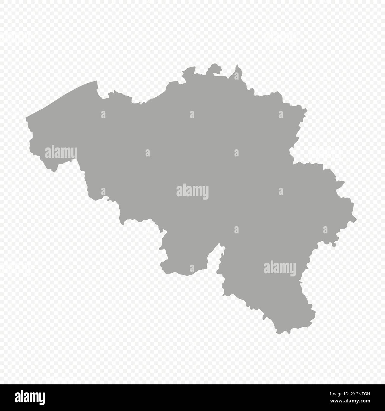 Map of Belgium, sign silhouette. World Map Globe. Vector Illustration ...