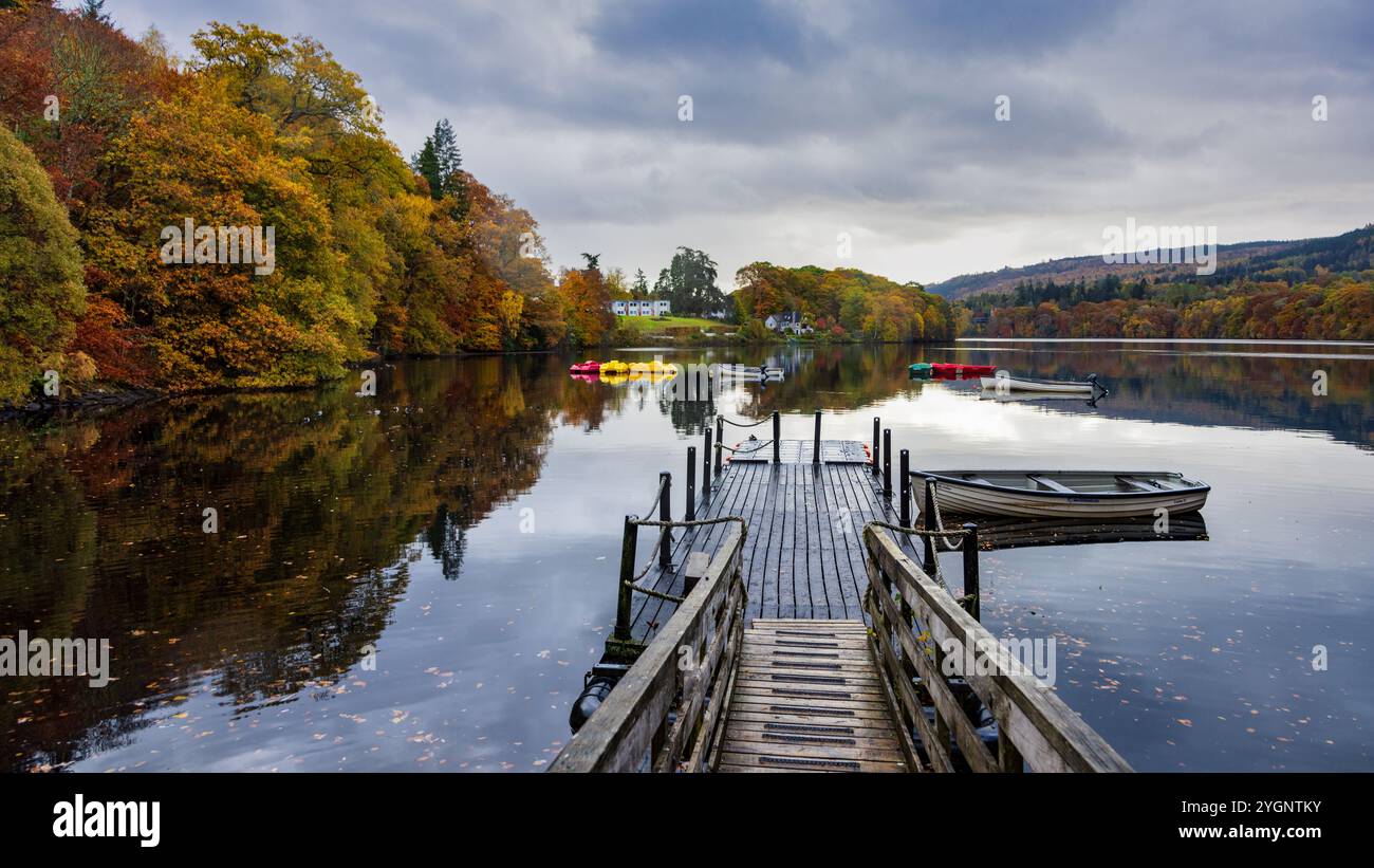 Autumn colours in Perthshire, Scotland Stock Photo - Alamy