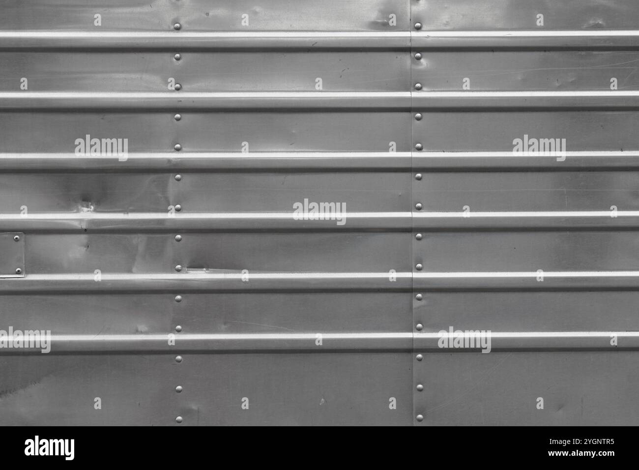 Aluminum metal board. Rough Grey background with stripes texture Stock ...