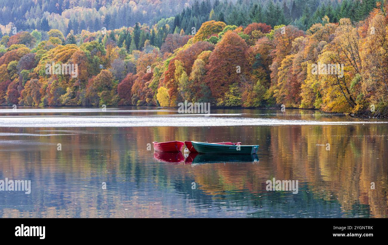 Autumn colours in Perthshire, Scotland Stock Photo - Alamy