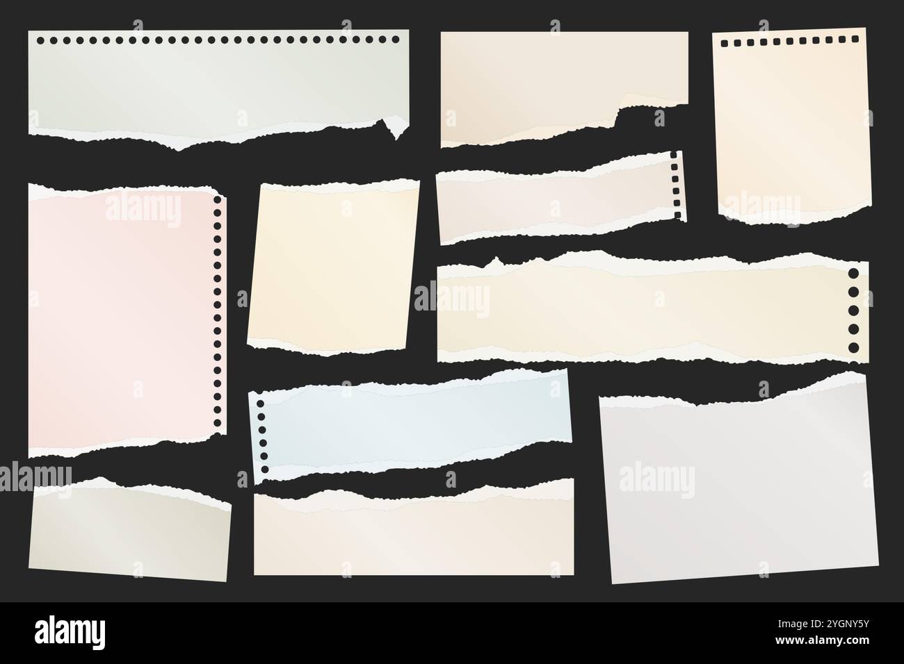 Collage with book pages Stock Vector Images - Alamy