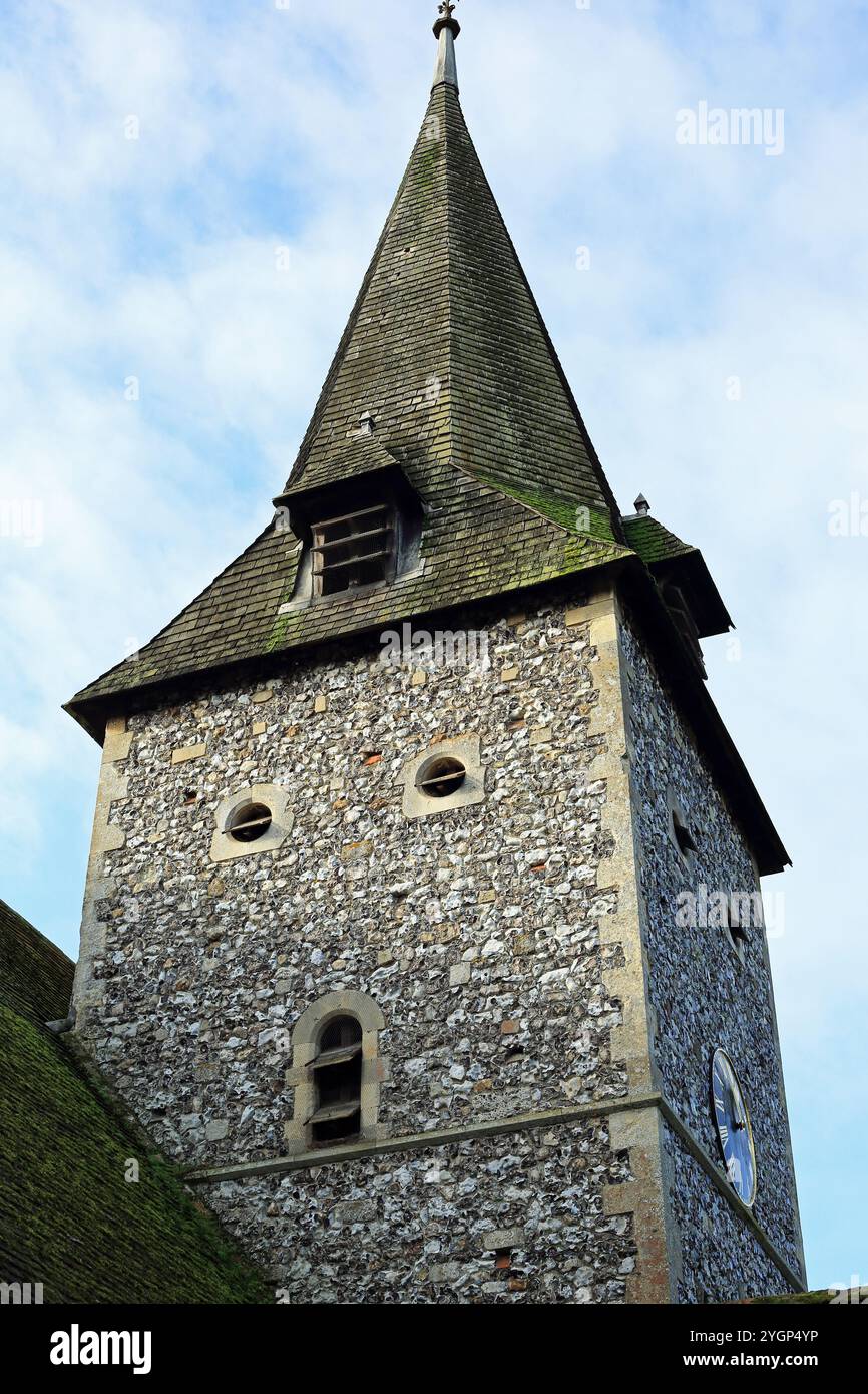 St Peter and St Paul Church, The Street, Newnham, Sittingbourne in Kent ...
