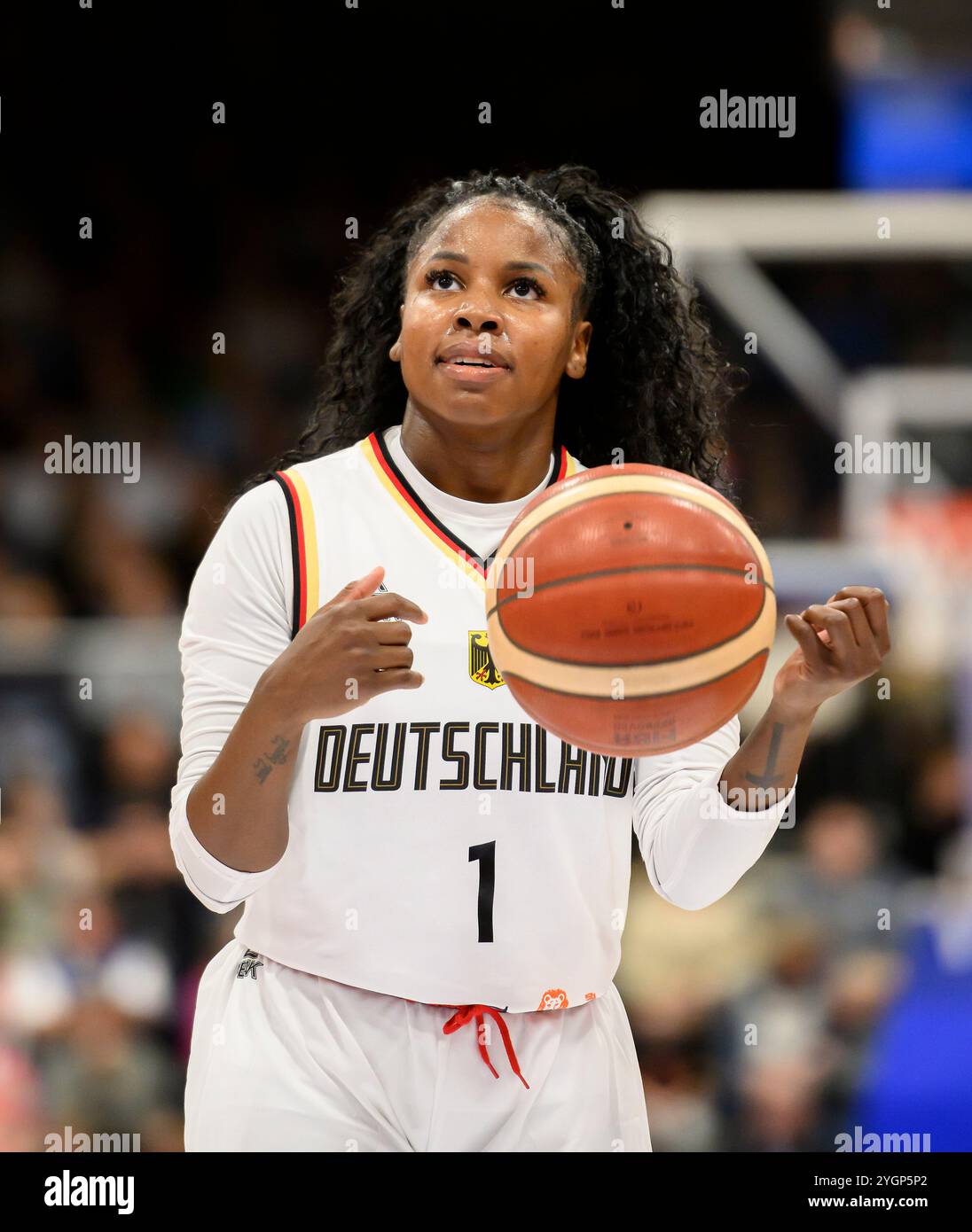 Alexis PETERSON (GER) Action, Women's Basketball European Championship ...