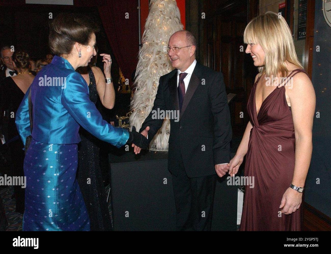File photo dated 2/12/2003 of the Princess Royal meets hairdresser ...