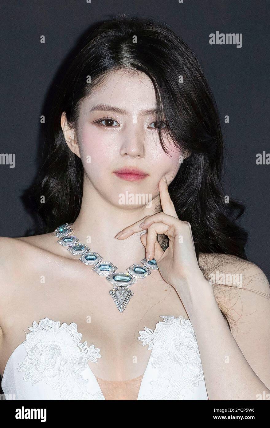 Seoul, South Korea. 8th Nov, 2024. South Korean actress Han So-hee, attends a photocall for the ...