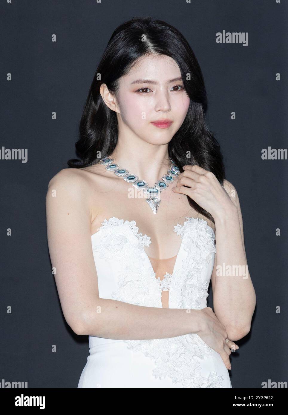 Seoul, South Korea. 8th Nov, 2024. South Korean actress Han So-hee, attends a photocall for the ...