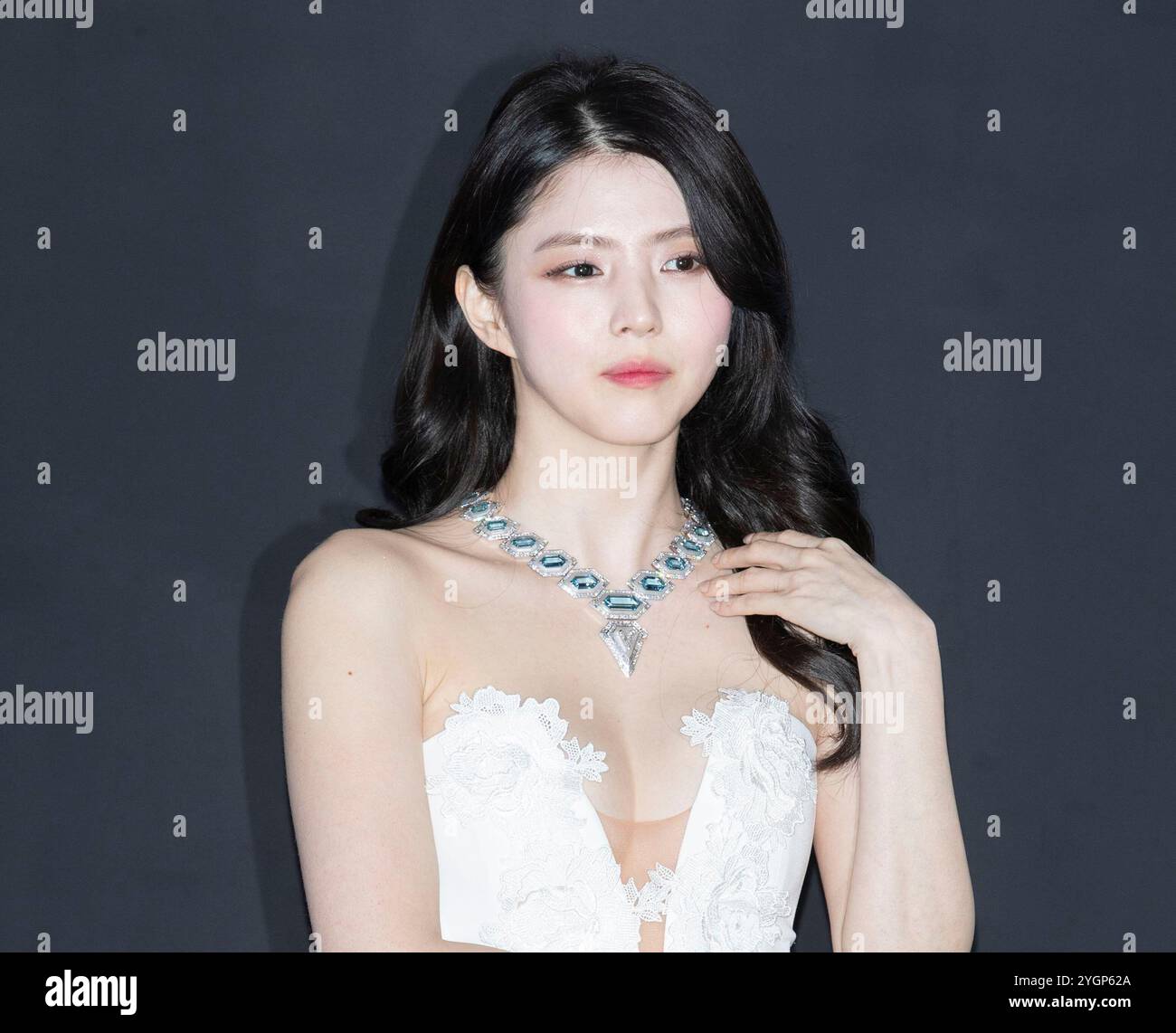 Seoul, South Korea. 8th Nov, 2024. South Korean actress Han So-hee, attends a photocall for the ...