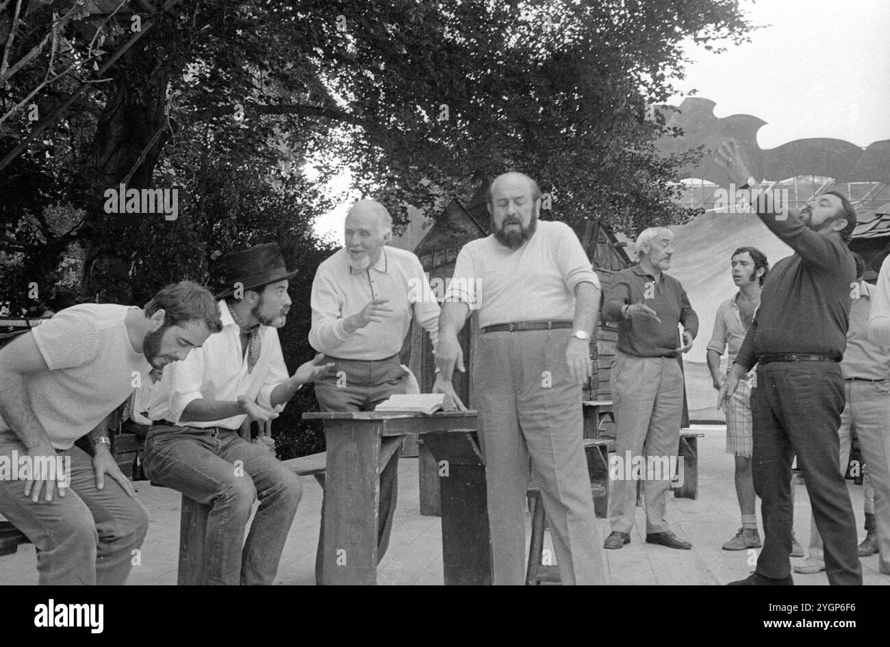 Anatevka open-air performance with Shmuel Rodensky in Zurich 1969 ...