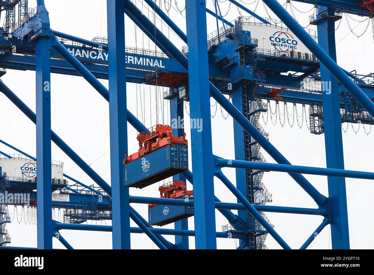 Chancay, Peru. 01st Jan, 2018. Preparations before the opening of the ...