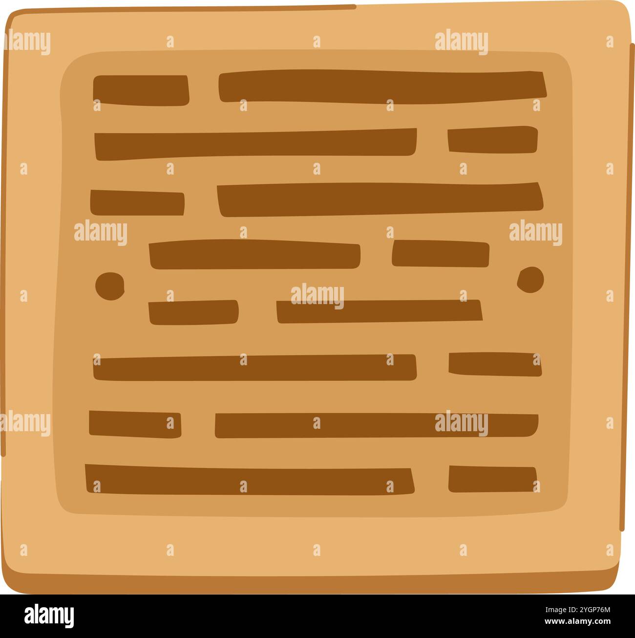 infrastructure drain cover cartoon vector illustration Stock Vector ...