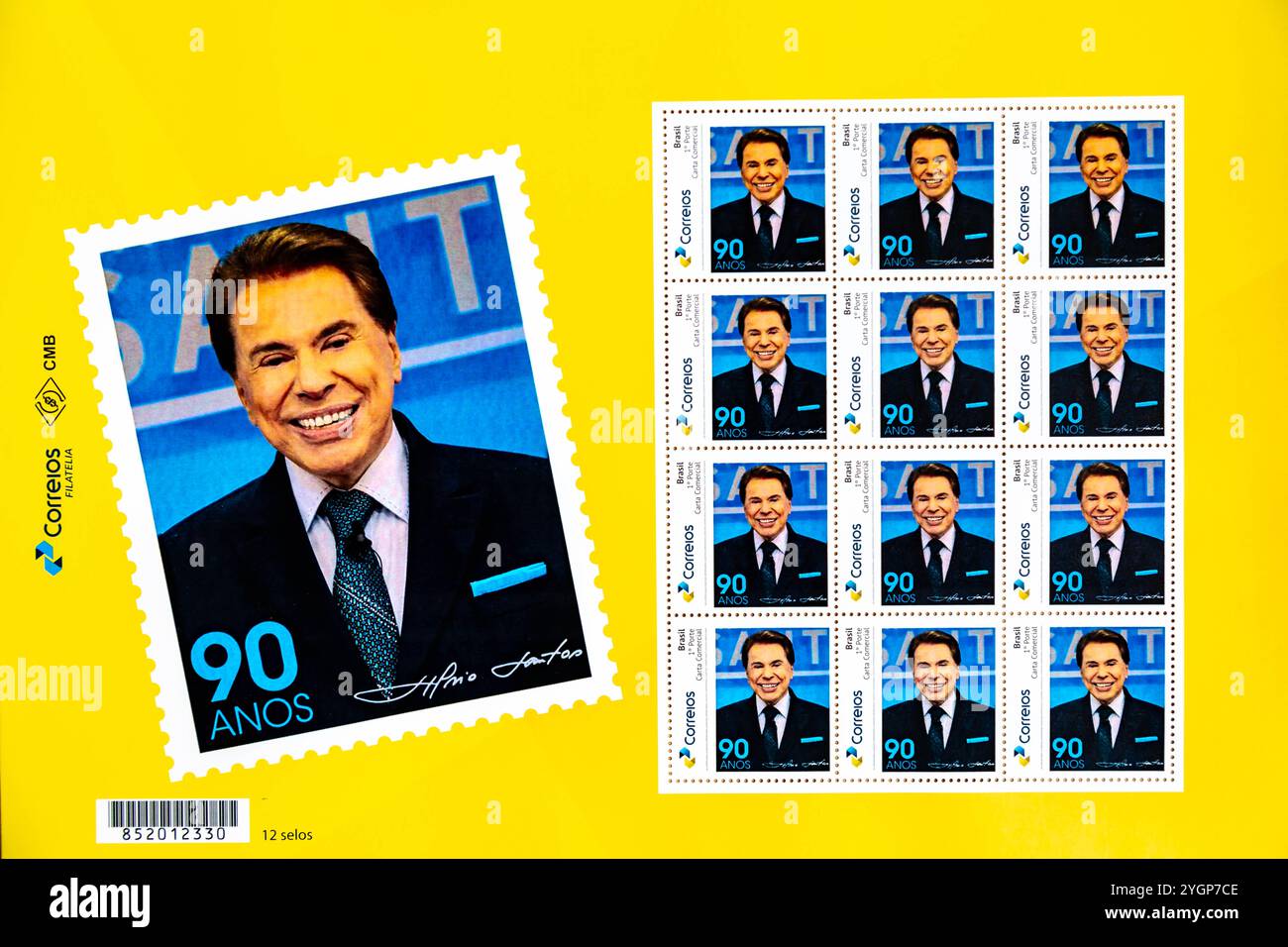 Brazilian Post Office Postage Stamp Collection. Rare and Old Vintage ...