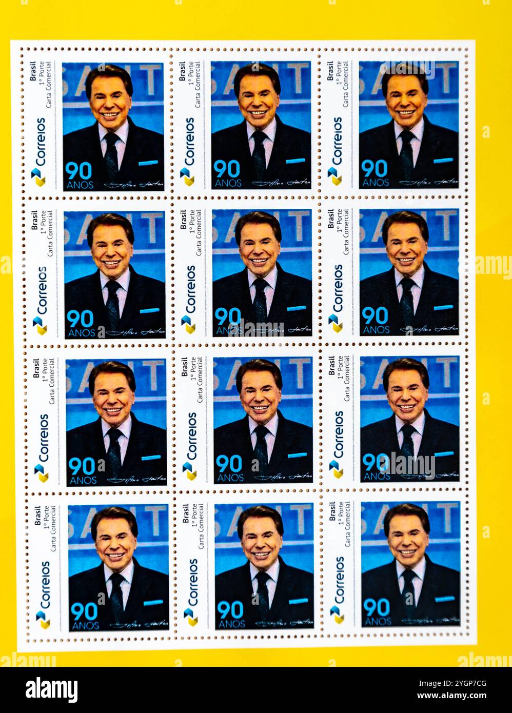 Brazilian Post Office Postage Stamp Collection. Rare and Old Vintage ...