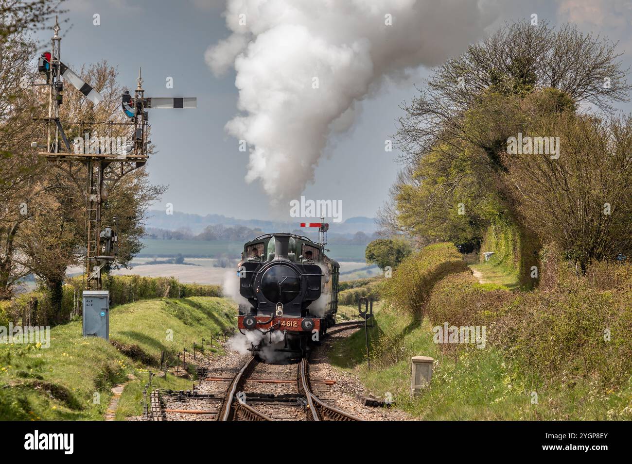 Preserved gwr steam locomotive hi-res stock photography and images - Alamy