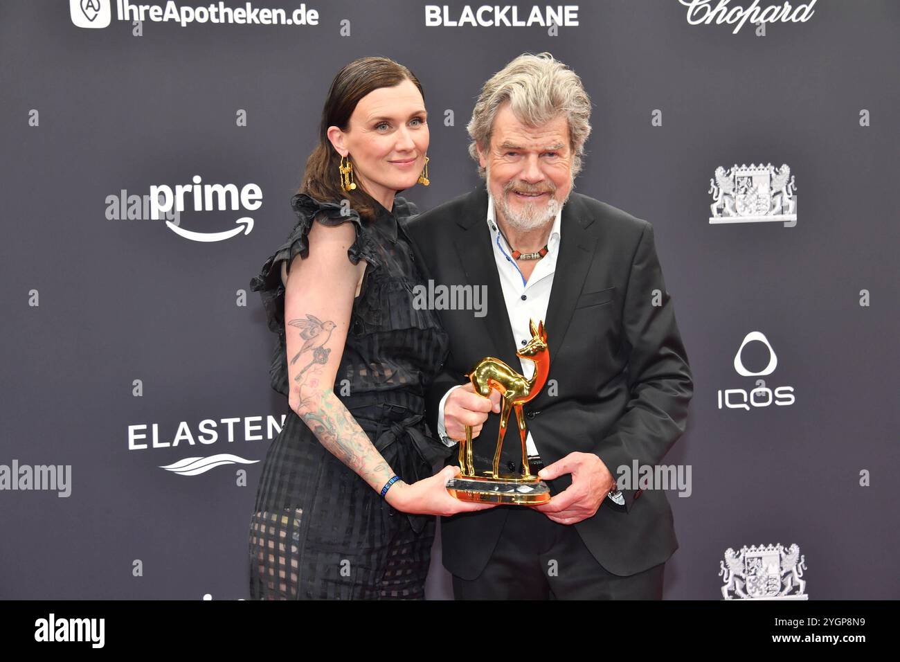 Reinhold Messner mit Ehefrau Diane Messner / Bambi 2024 / Verleihung ...
