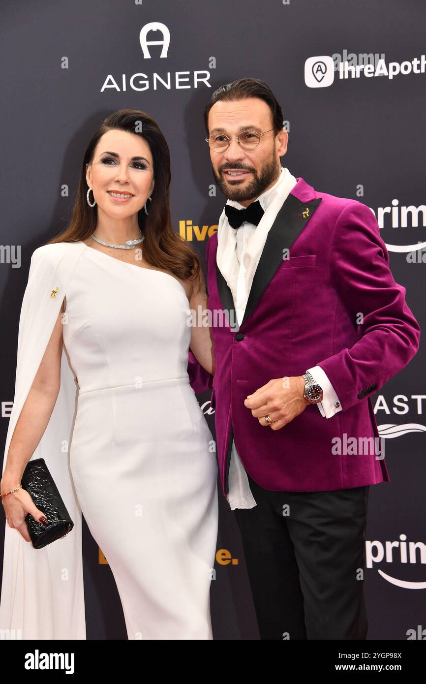 Judith Williams mit Ehemann Alexander-Klaus Stecher / Bambi 2024 ...