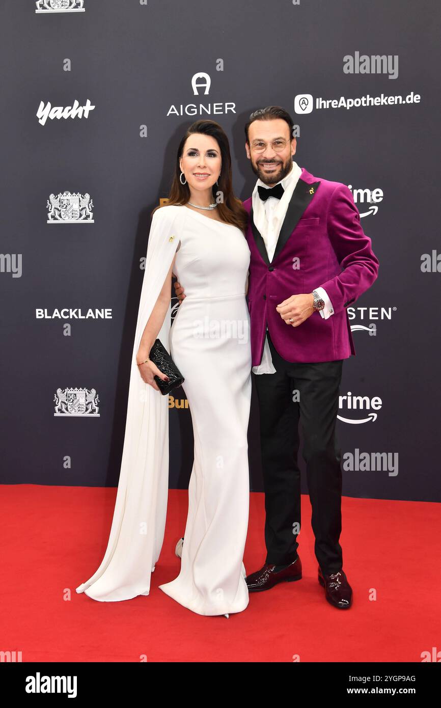 Judith Williams mit Ehemann Alexander-Klaus Stecher / Bambi 2024 ...