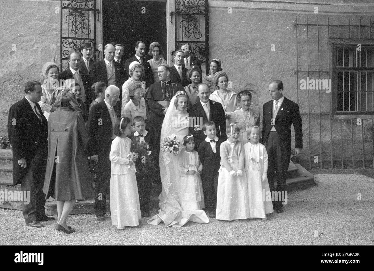 Wedding of Hereditary Prince Max von Baden to Valerie Isabella Habsburg ...