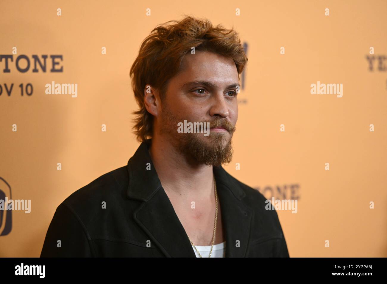 Photo by: NDZ/STAR MAX/IPx 2024 11/7/24 Luke Grimes at Paramount's ...