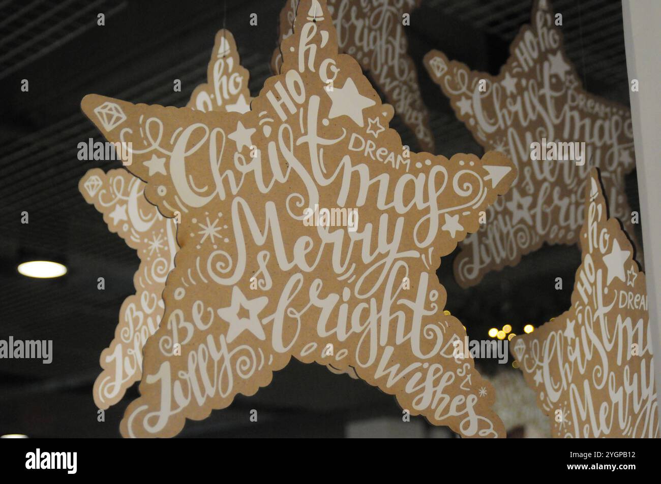 Copenhagen/ DenmarK/08 November 2024/ Christmas trees decoraion in ...