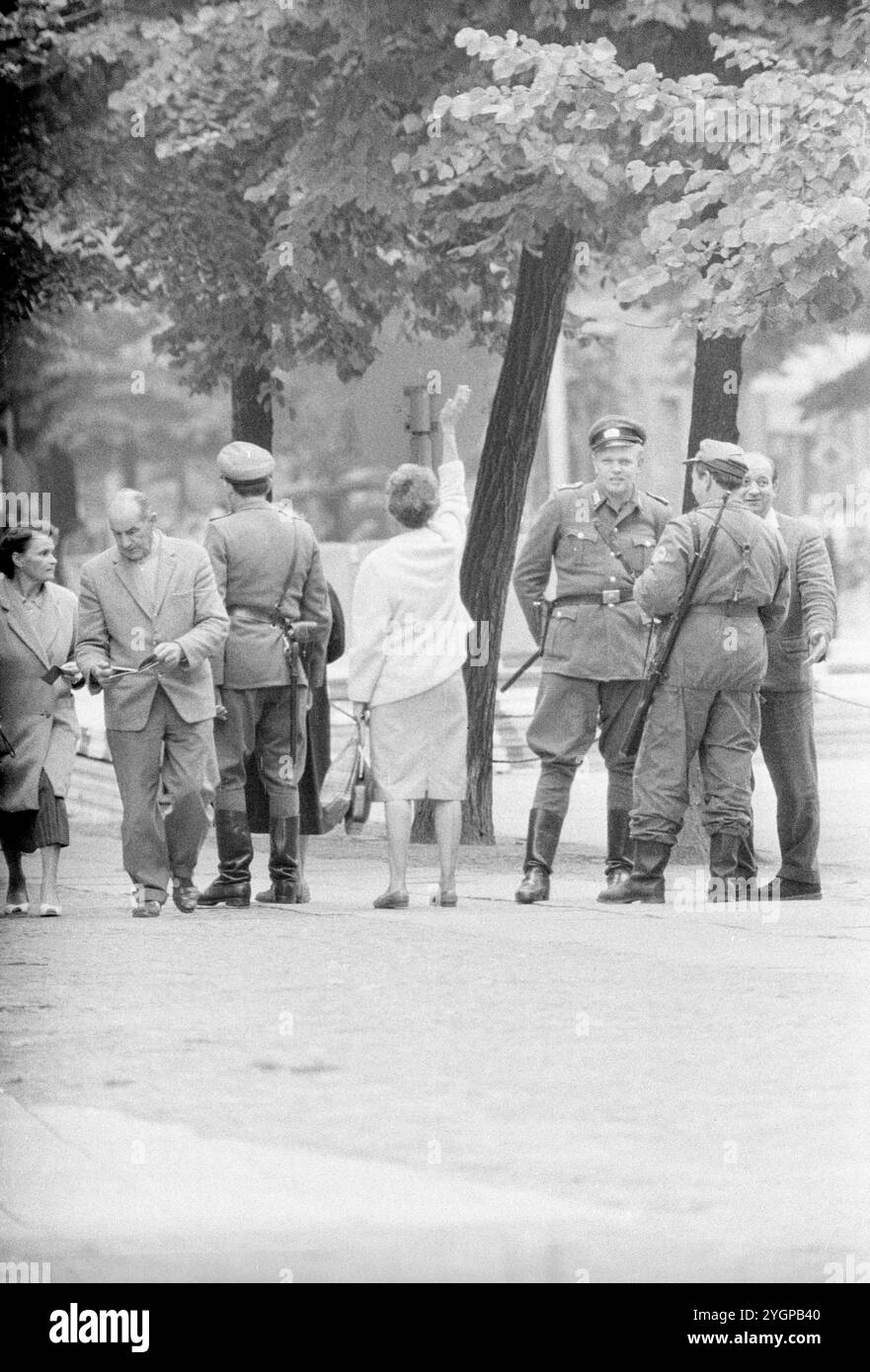 On the night of August 12-13, 1961, Walter Ulbricht, Chairman of the ...