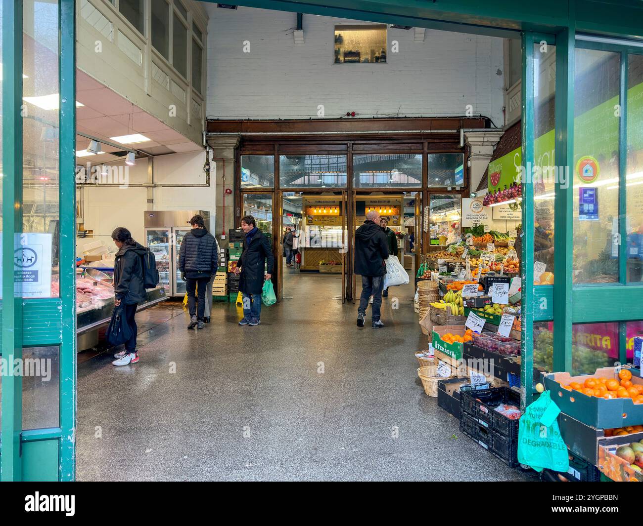 Opened in May 1891 the popular Cardiff Indoor Market on St Mary Street ...