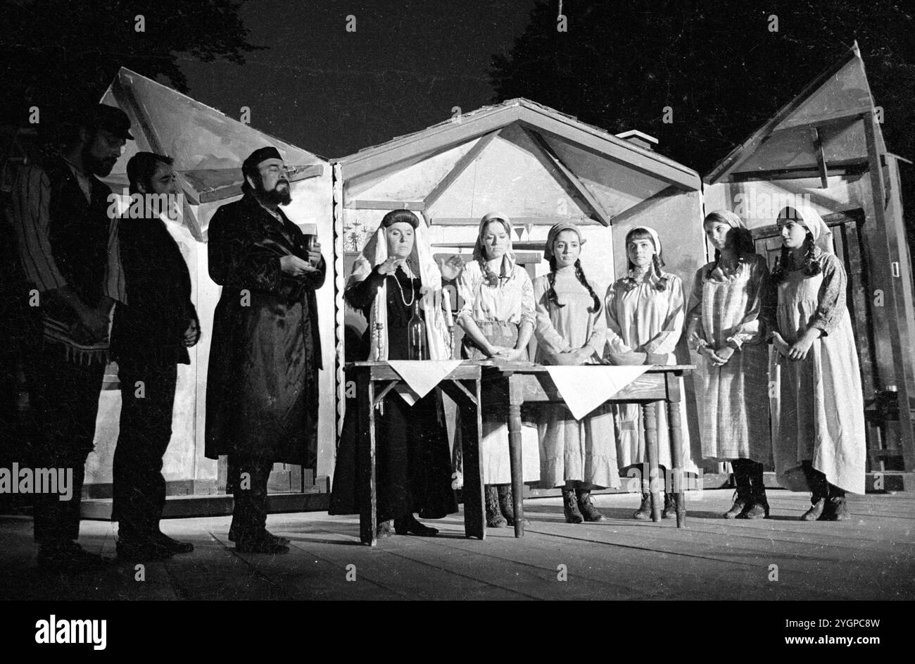 Anatevka open-air performance with Shmuel Rodensky in Zurich 1969 ...