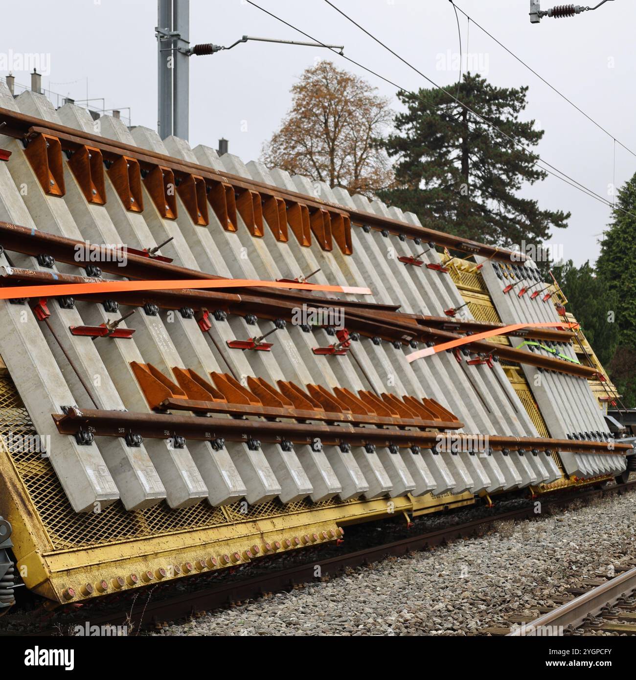 Railway System. Bahninfrastruktur. Schiene. Weiche. Weichwerk. Bahn ...