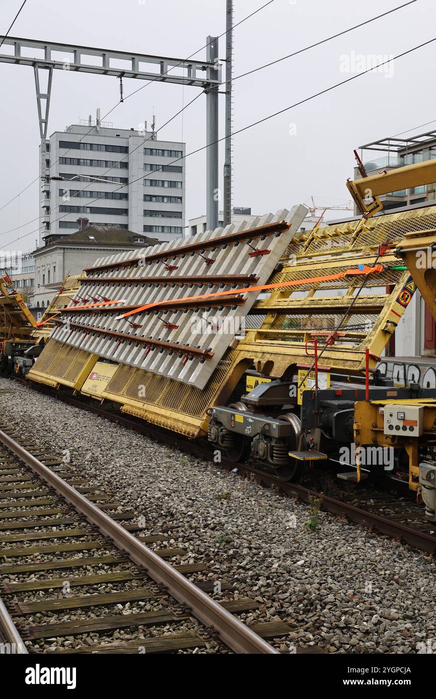 Railway System. Bahninfrastruktur. Schiene. Weiche. Weichwerk. Bahn ...