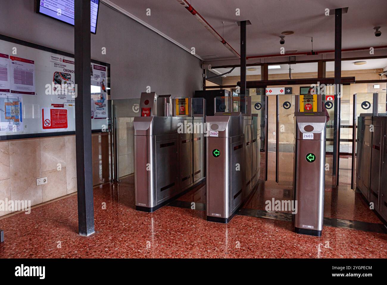 Turnstile operation hi-res stock photography and images - Alamy
