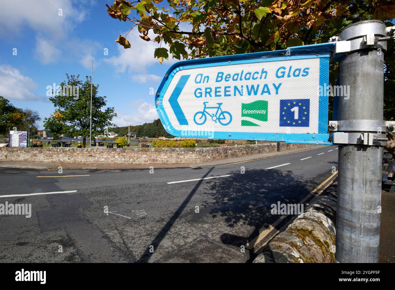 Cycling path mayo hi-res stock photography and images - Alamy