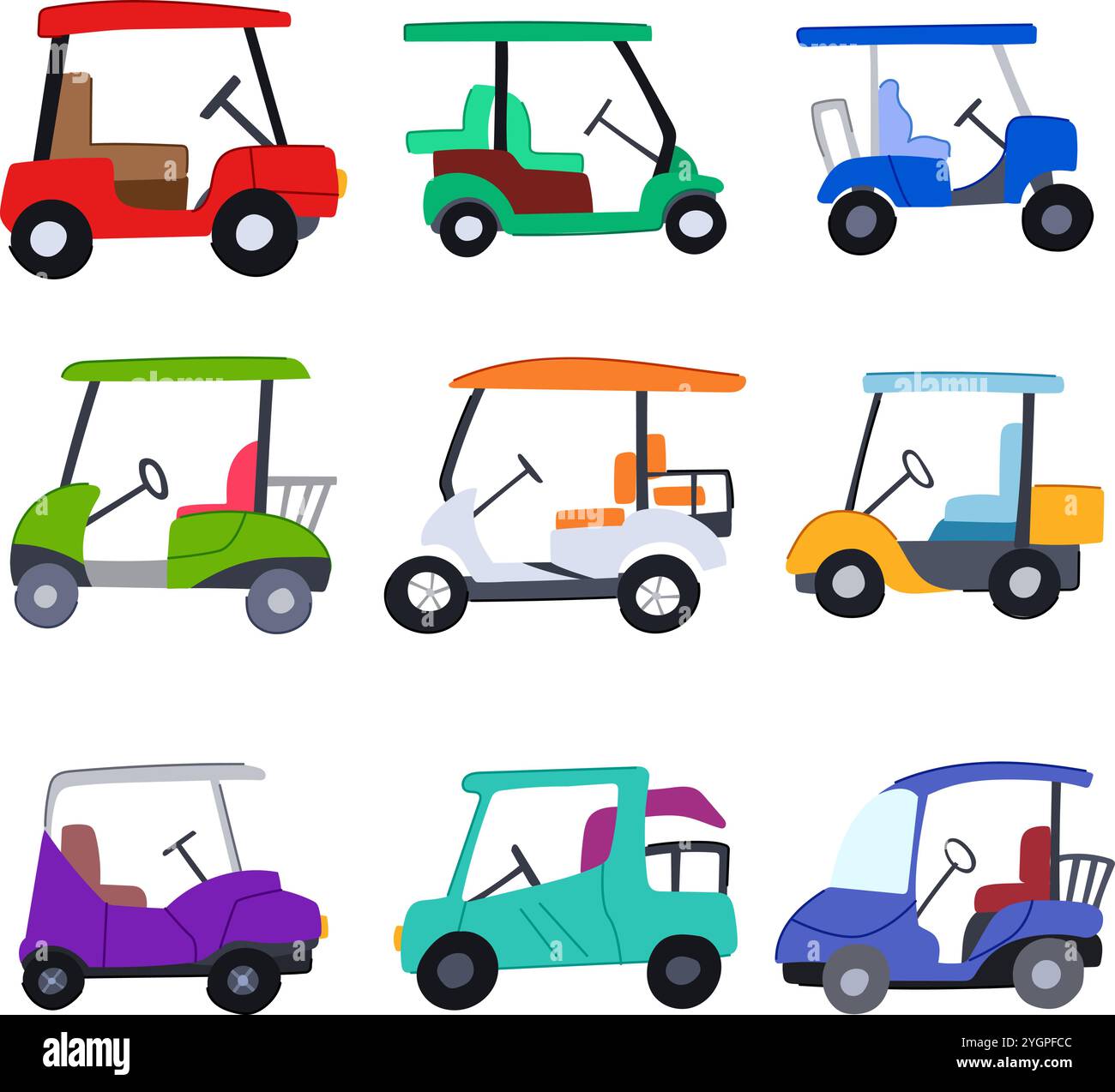 Golf club maintenance Stock Vector Images - Alamy