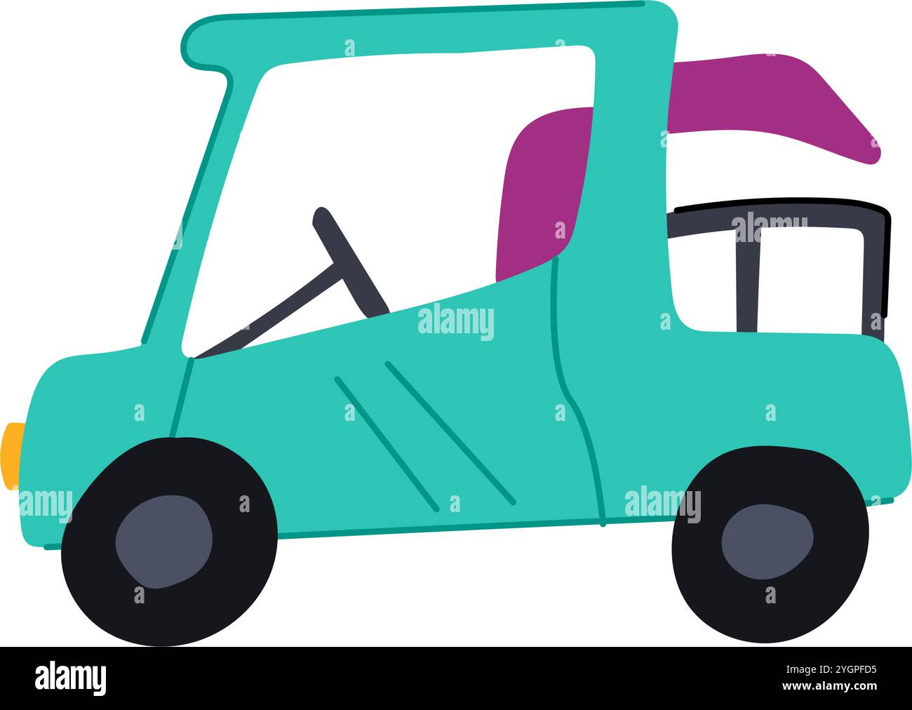 Golf course maintenance Stock Vector Images - Alamy