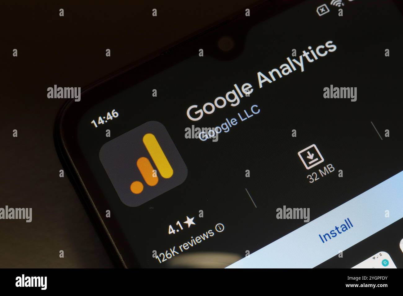 November 8, 2024, Brazil. In this photo illustration, the Google ...