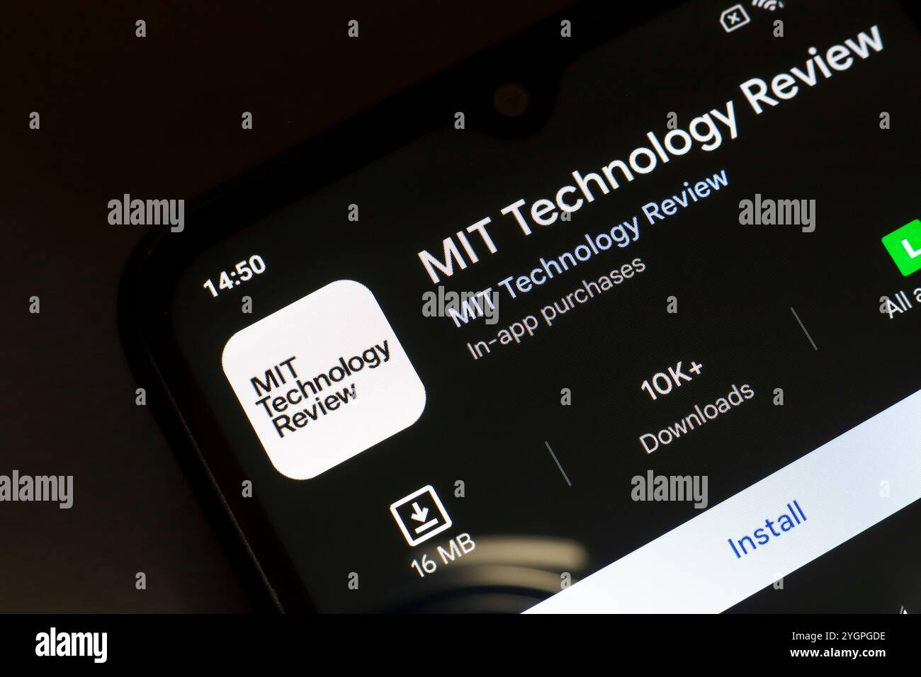 Mit technology app hi-res stock photography and images - Alamy