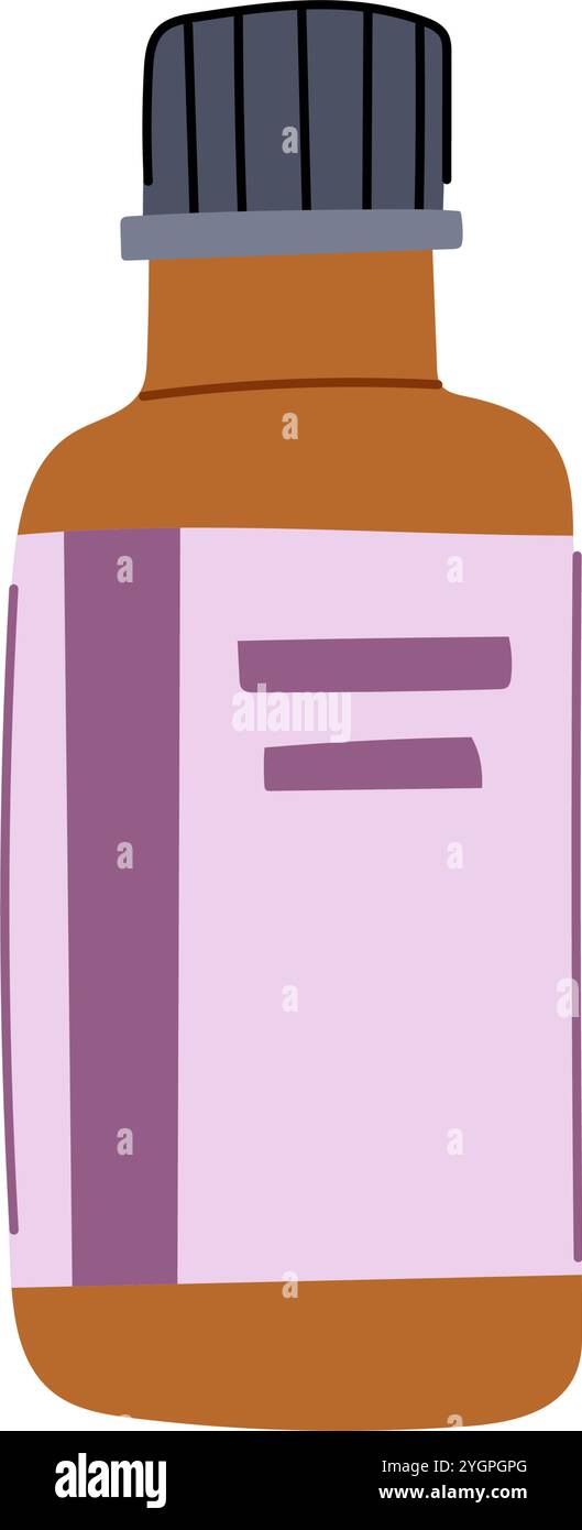 hydrate hair serum cartoon vector illustration Stock Vector Image & Art ...