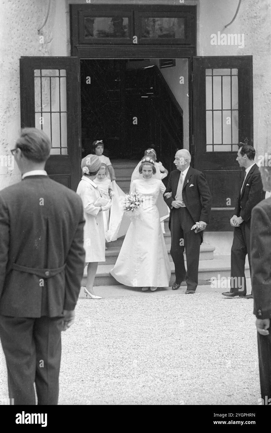 Wedding of Hereditary Prince Max von Baden to Valerie Isabella Habsburg ...