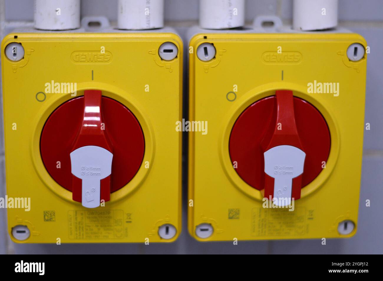 Cairo, Egypt, October 19 2024: GEWiSS rotary control isolator ...