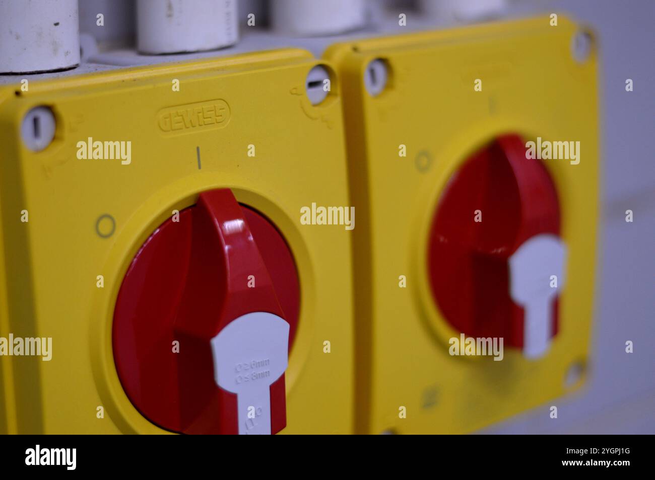 Cairo, Egypt, October 19 2024: GEWiSS rotary control isolator ...