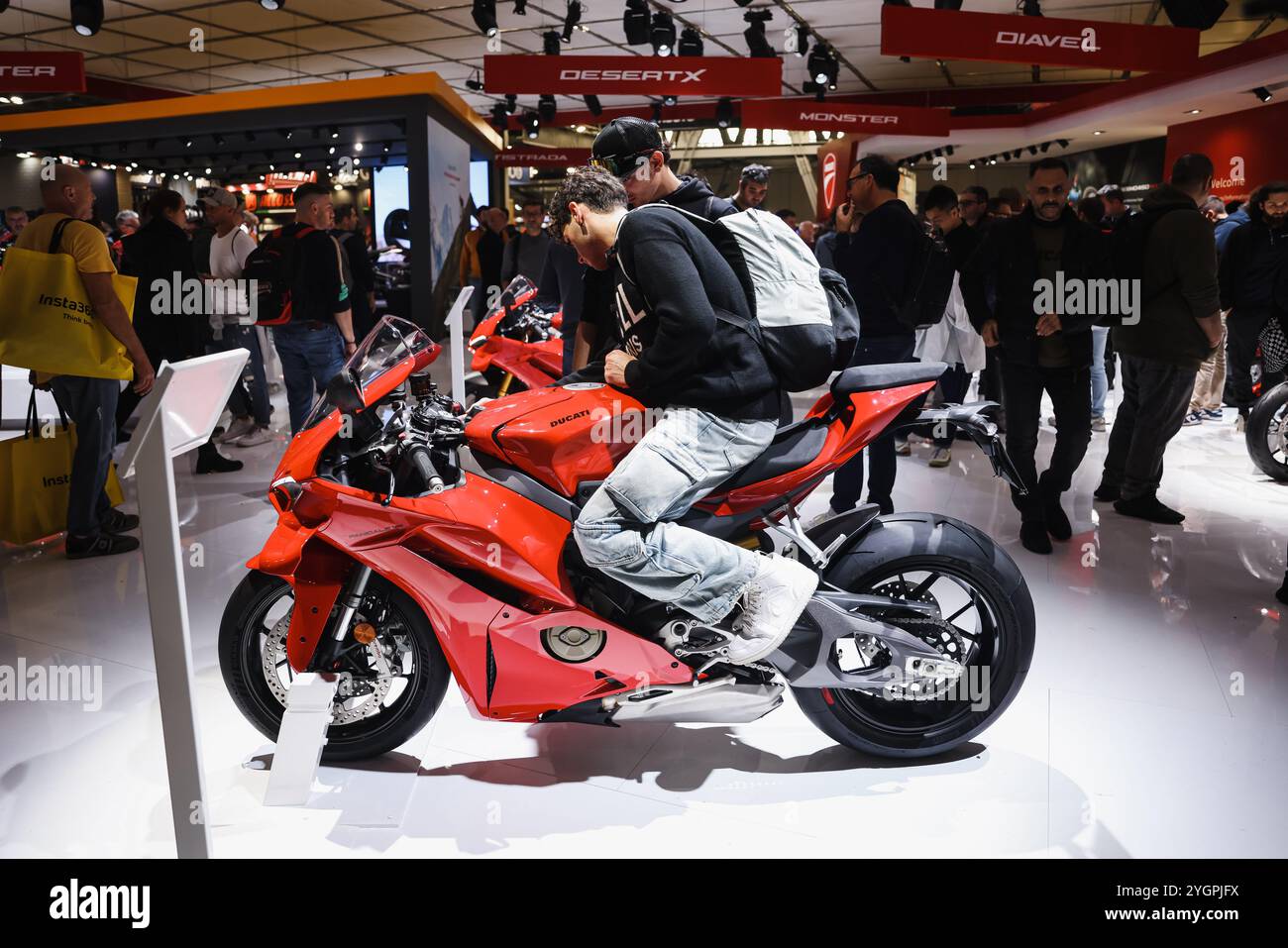 Milan, The EICMA edition for the 110 years of the cycle and motorcycle ...