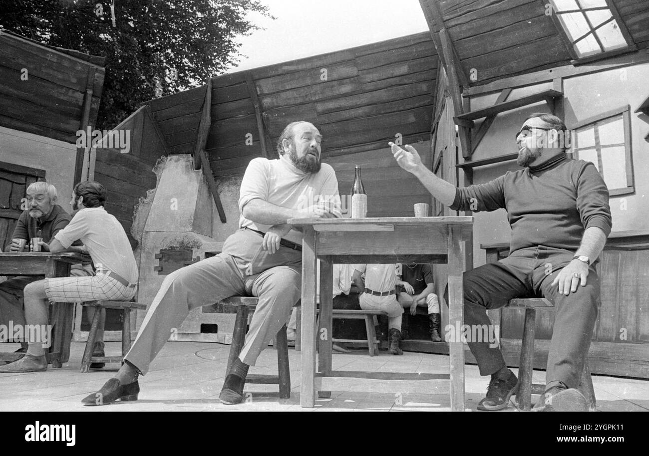 Anatevka open-air performance with Shmuel Rodensky in Zurich 1969 ...