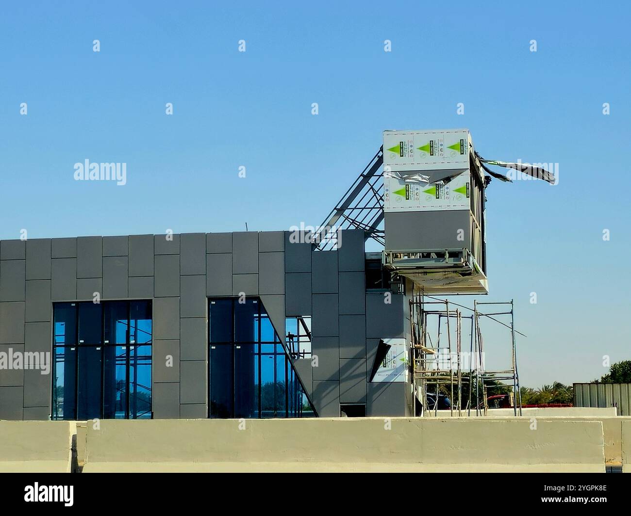 Cairo, Egypt, October 25 2024: The Bus Rapid Transit (BRT) project is ...