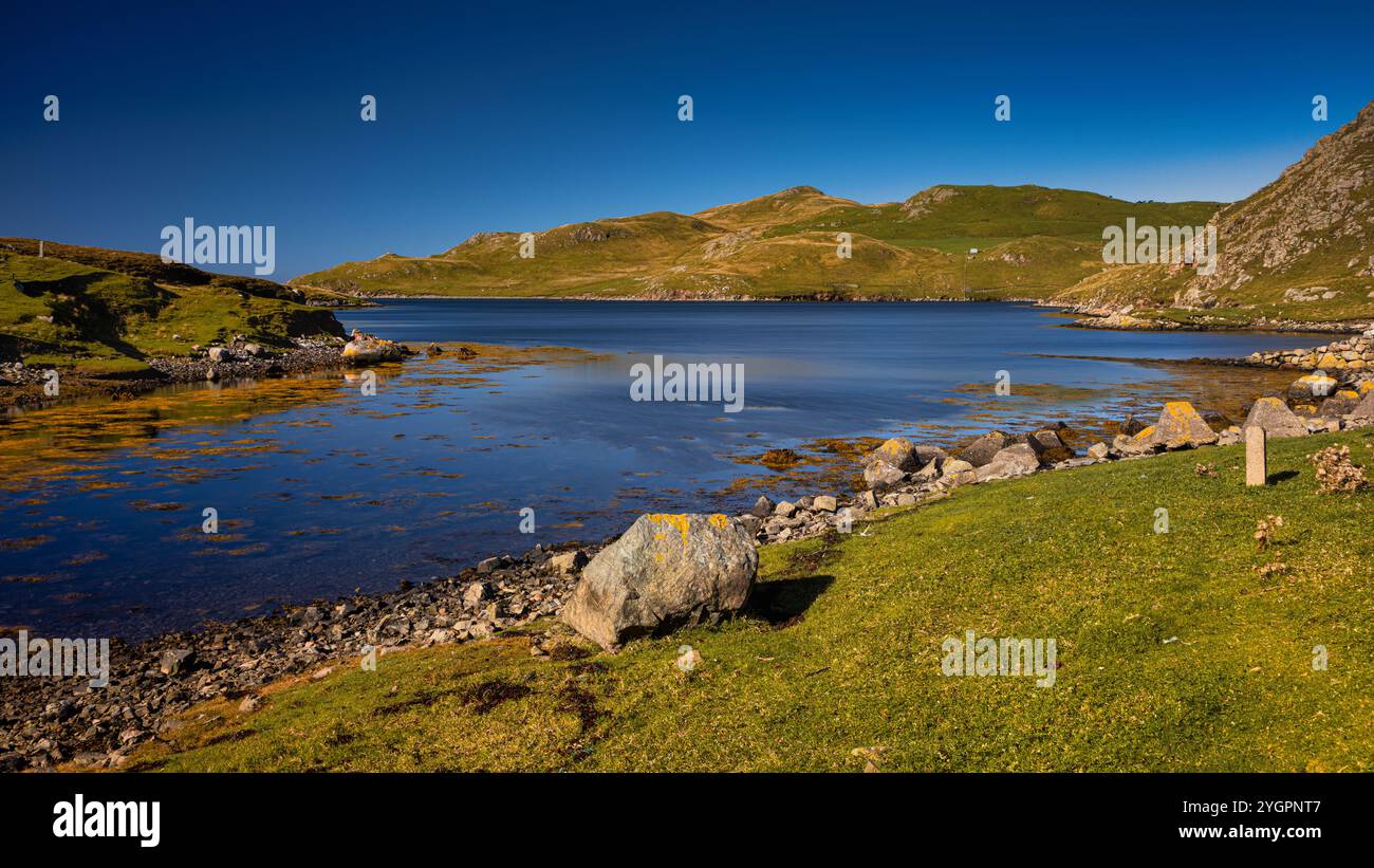 North Mavine on the Main Island of the Shetland Islands Stock Photo - Alamy