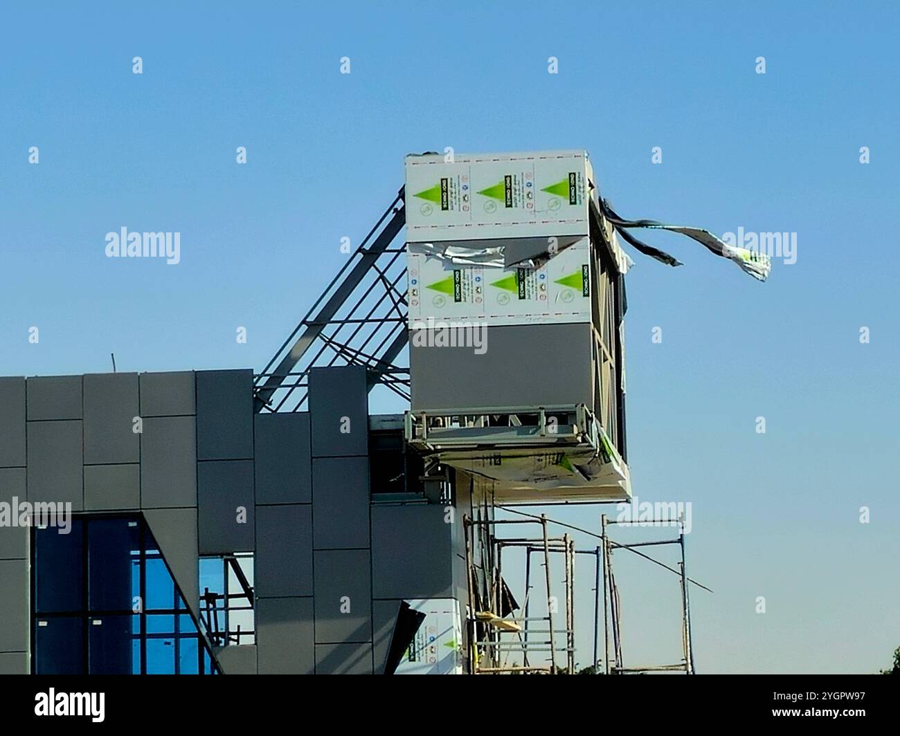 Cairo, Egypt, October 25 2024: The Bus Rapid Transit (BRT) project is ...