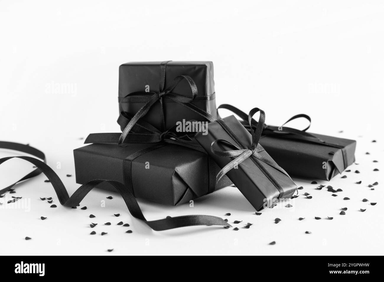 Many gifts Black and White Stock Photos & Images - Alamy