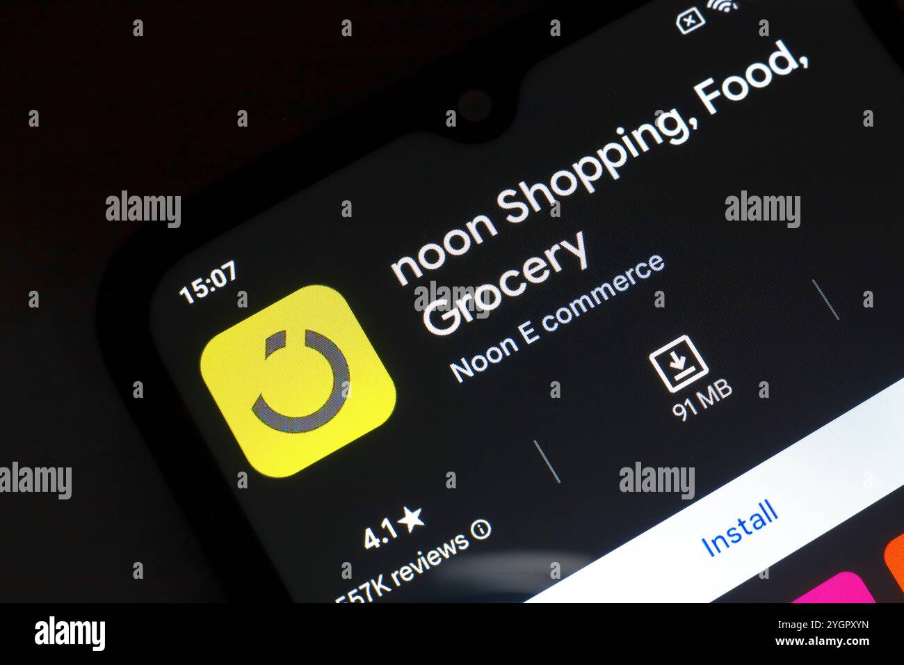 November 8, 2024, Brazil. In this photo illustration, the noon Shopping ...