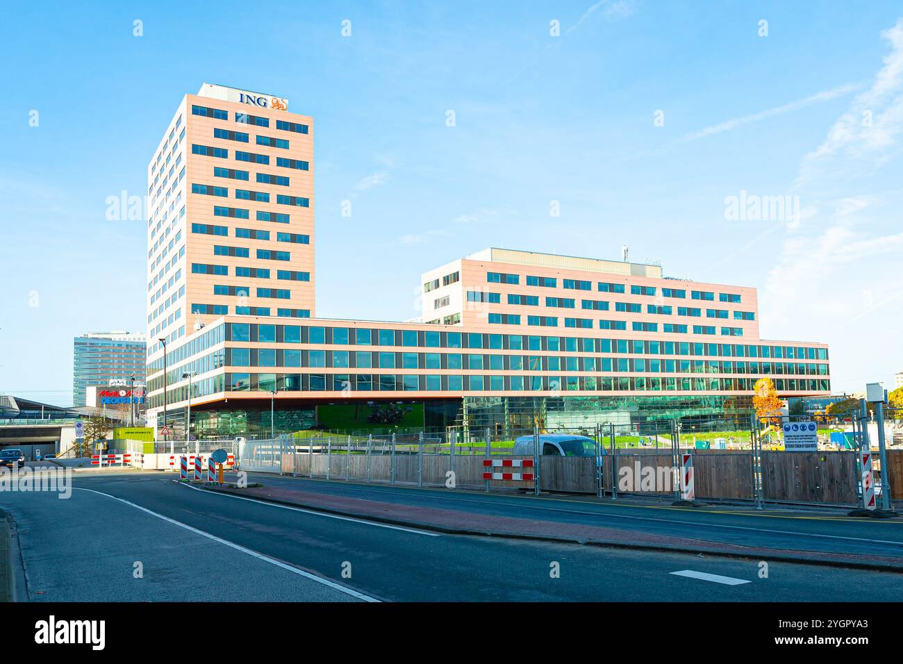 Retail headquarters of ING bank in Acanthus building in southeast ...