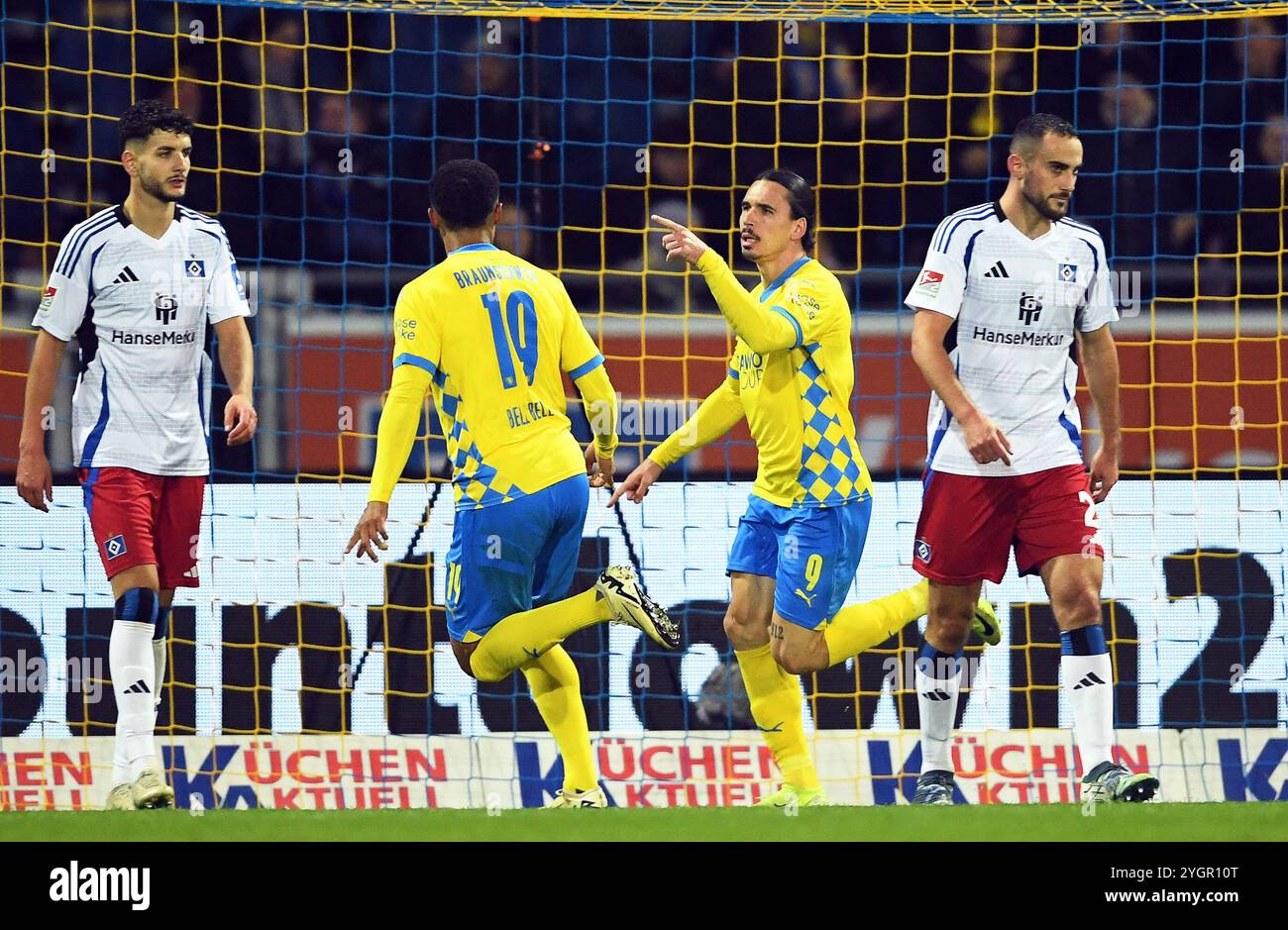 dpatop - 08 November 2024, Lower Saxony, Brunswick: Soccer: Bundesliga ...