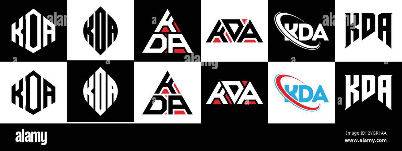Kda tech logo hi-res stock photography and images - Alamy